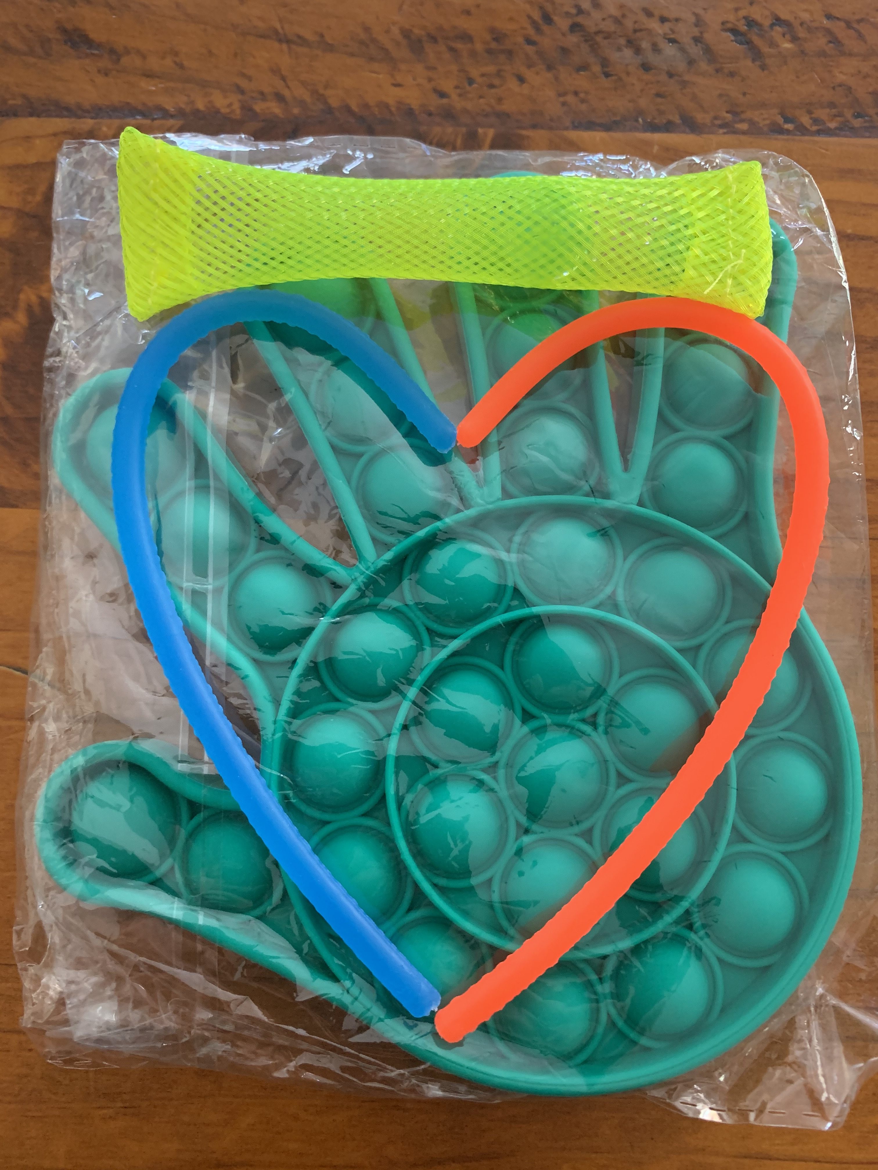 Green hand pop it – Sunshine Home Support